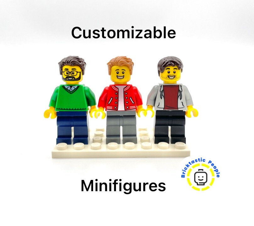 Customized Minifigure, Lego Hair - Etsy