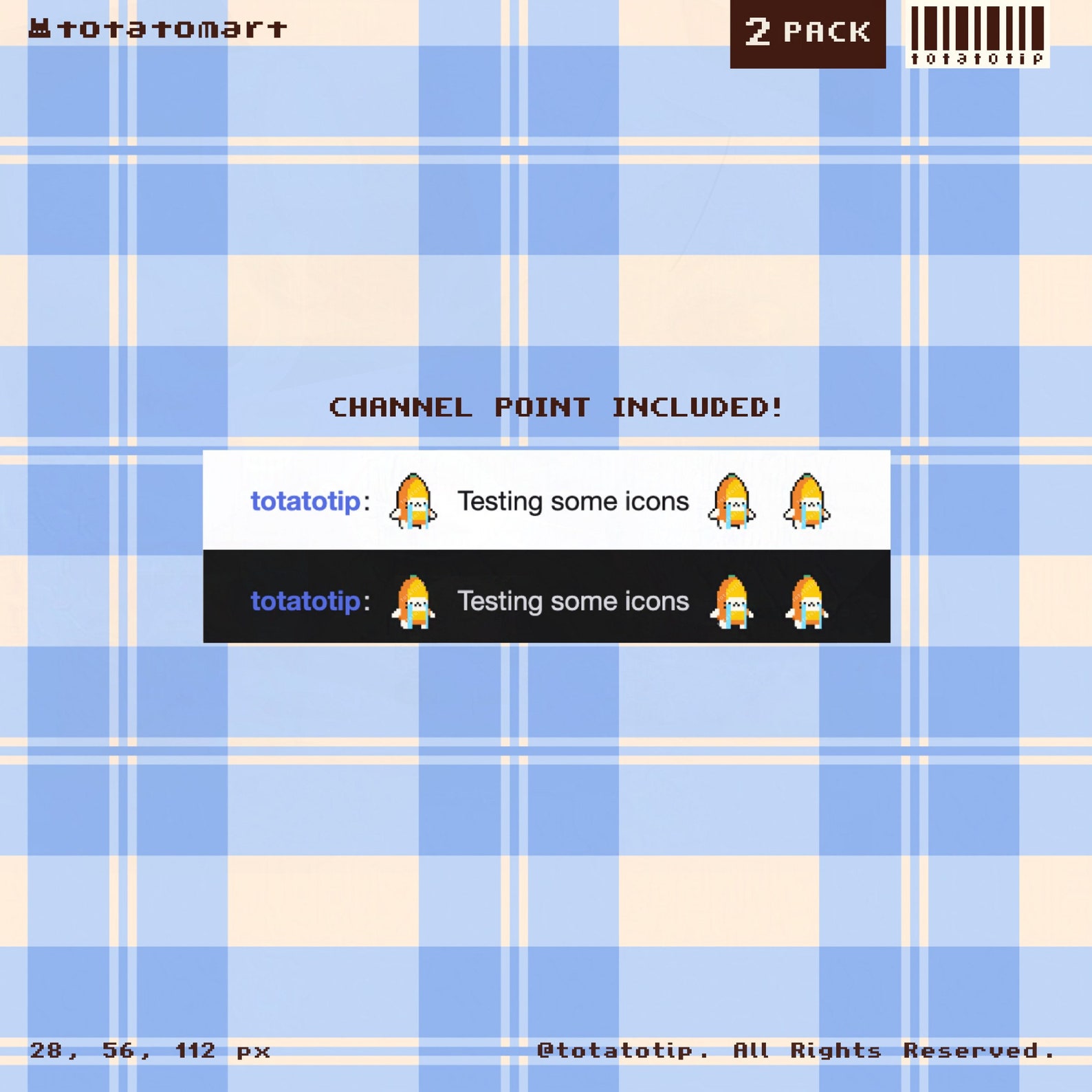 Crying Banana Cat Twitch Emote, Cute Animated Pixel Twitch Emotes ...