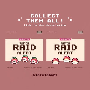 Frog Twitch Raid Alert | Cute Pixel Forest Stream Overlay | Kawaii Cozy ...