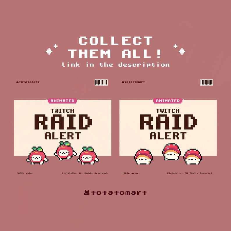 Frog Twitch Raid Alert | Cute Pixel Forest Stream Overlay | Kawaii Cozy ...