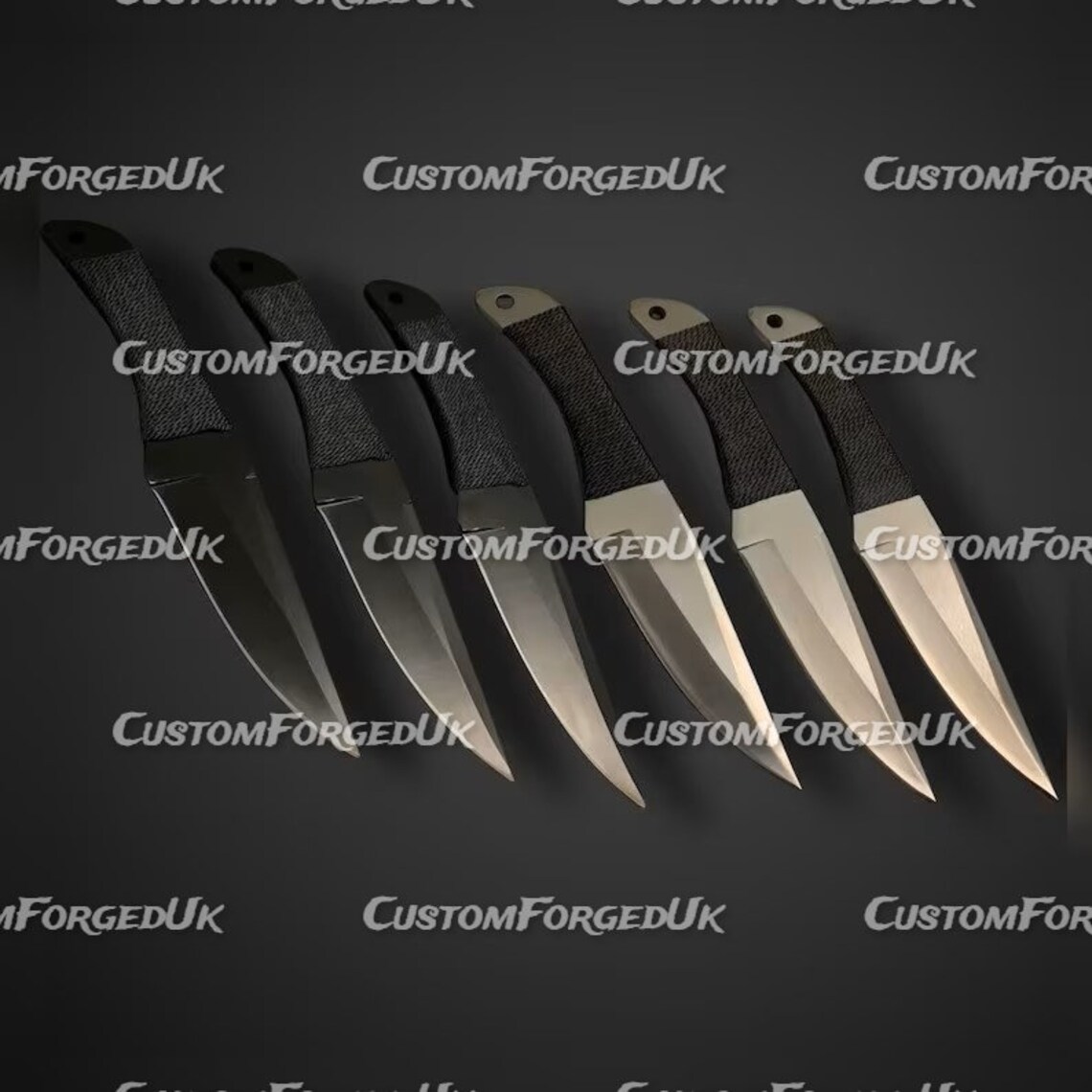 Handmade 12 Throwing Knives Set With Sheath. Christmas Gift Handmade ...