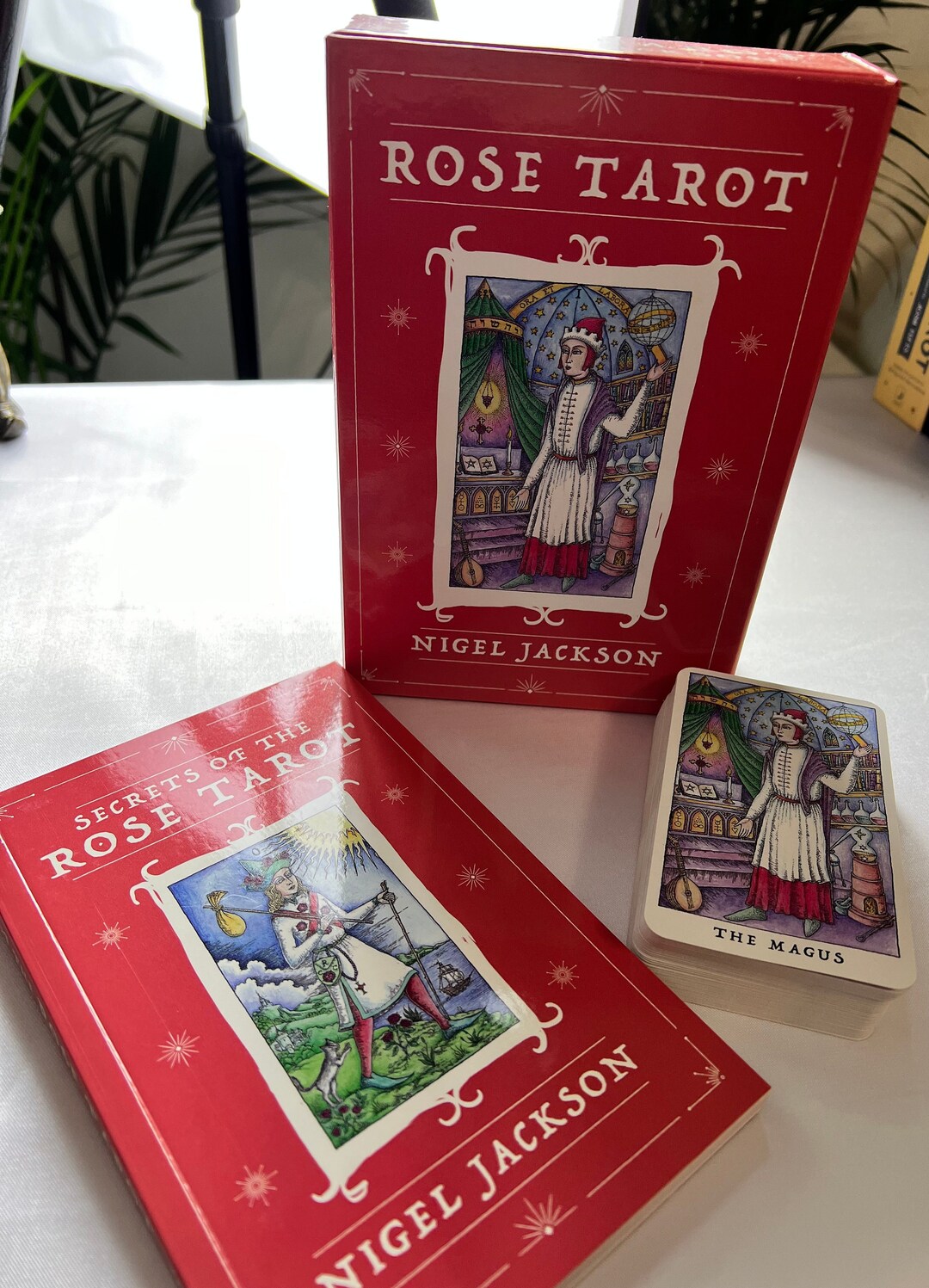 Rose Tarot Cards - Medieval Hermeticism, Symbolism, and Alchemy - 78 ...