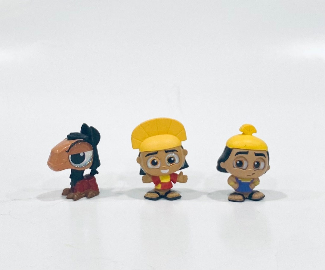 Emperor’s New Groove Keychains, Disney, Doorables, Kuzco, Pacha, Kronk ...