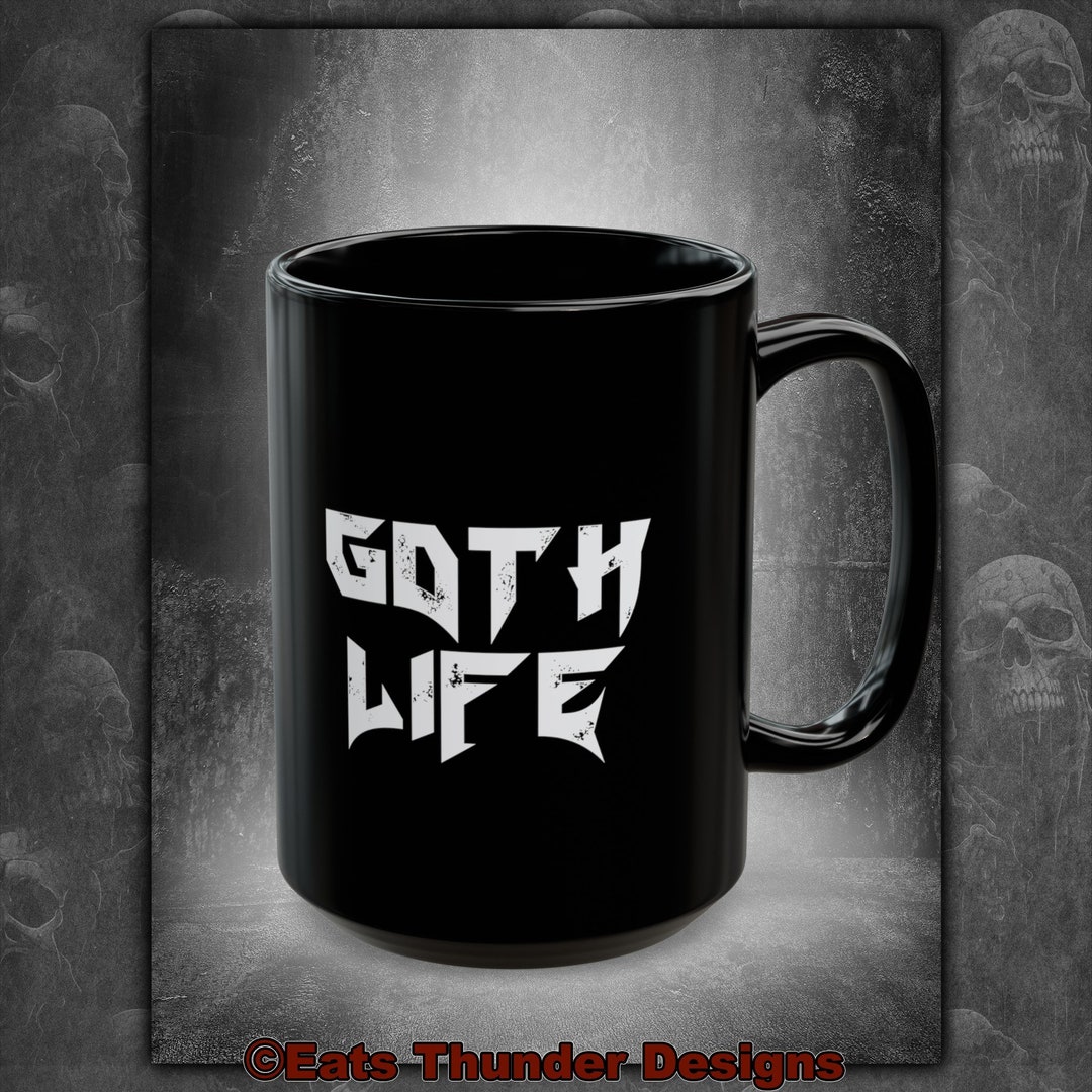 Goth Mug, Alt, Atheist, Occult, Emo, Punk, Grunge, Witchy,satanic, Dark ...