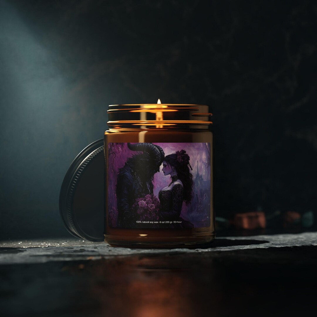 Gothic Dark Aesthetic Scented Candle,krampus Lovers, 6 Scents, 9oz - Etsy