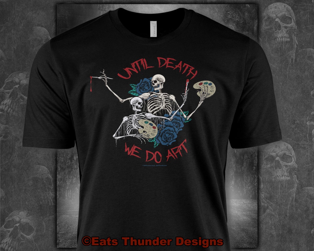 Goth T-shirt, Skeleton, Goth T-shirt, Pastel Goth Clothing, Alt ...