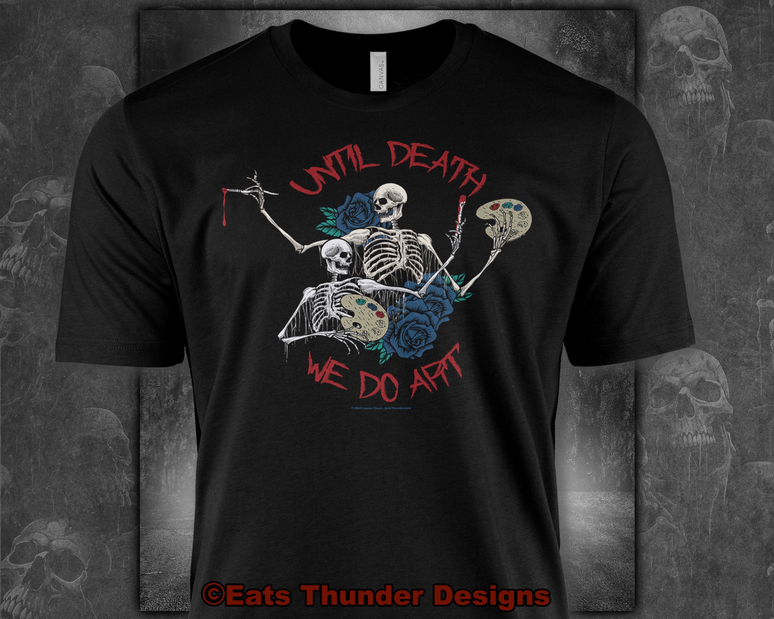 Goth T-shirt, Skeleton, Goth T-shirt, Pastel Goth Clothing, Alt ...