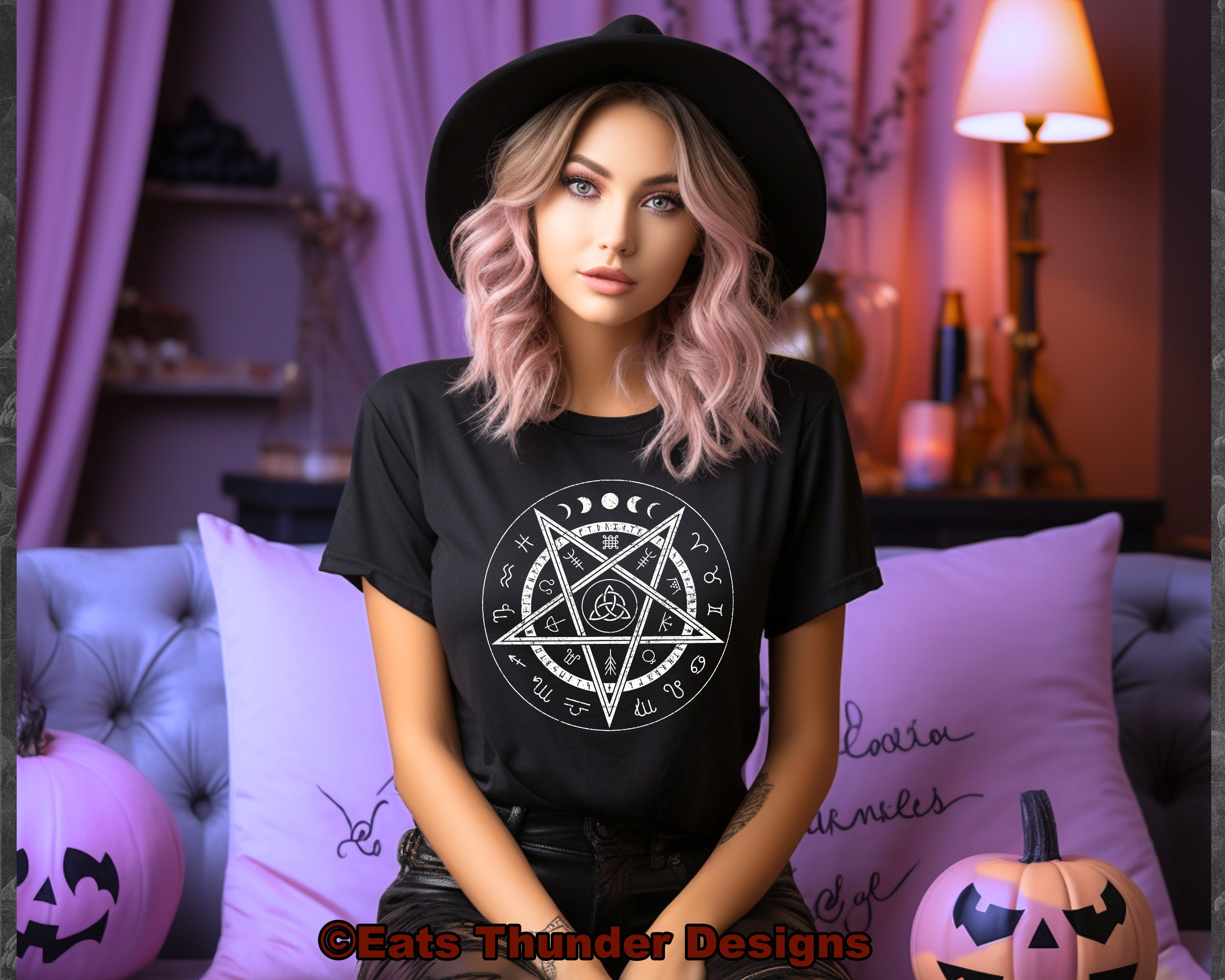 Goth T-shirt, Pastel Goth Clothing, Alt Clothing,occult, Emo, Punk ...