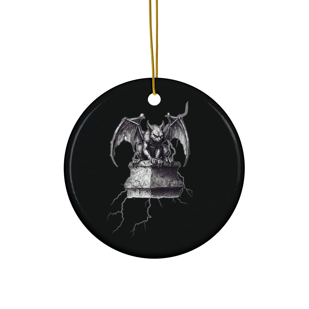 Goth-christmas Ornament, Mirror Hanger, Alt, Atheist, Occult, Emo, Punk ...