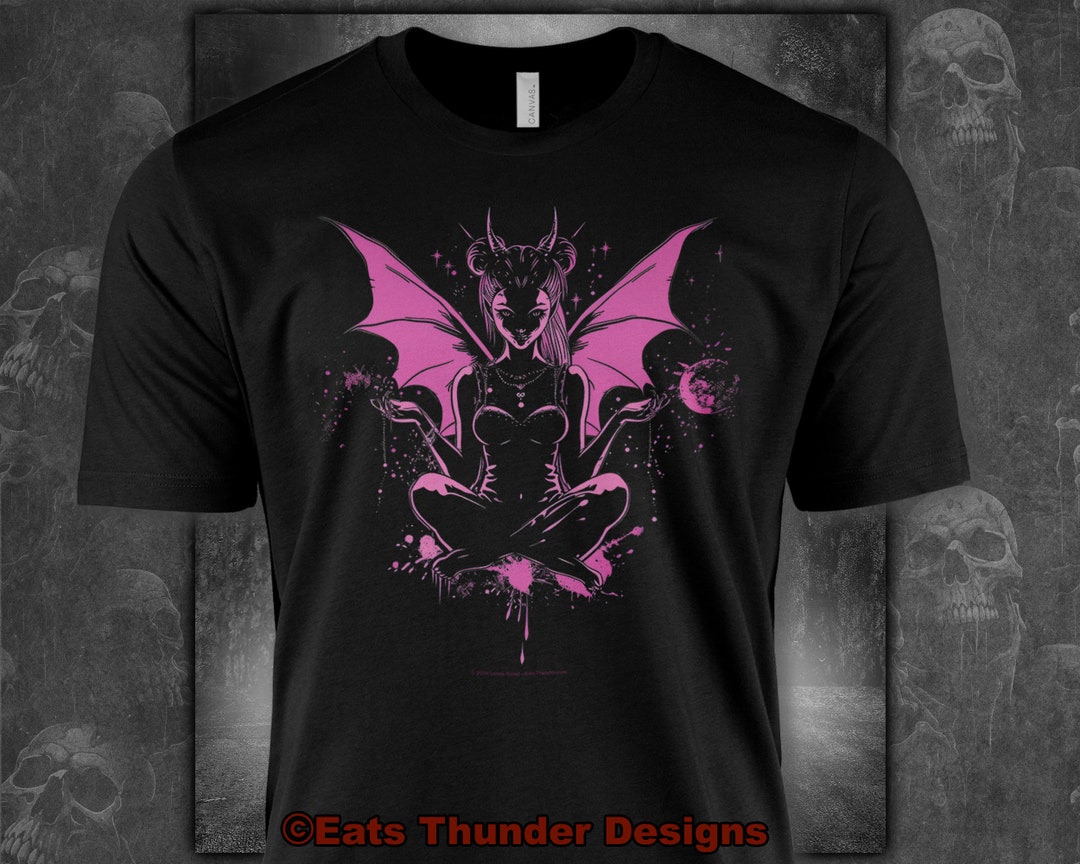 Goth T-shirt, Pastel Goth Clothing, Alt Clothing, Occult, Emo, Punk ...