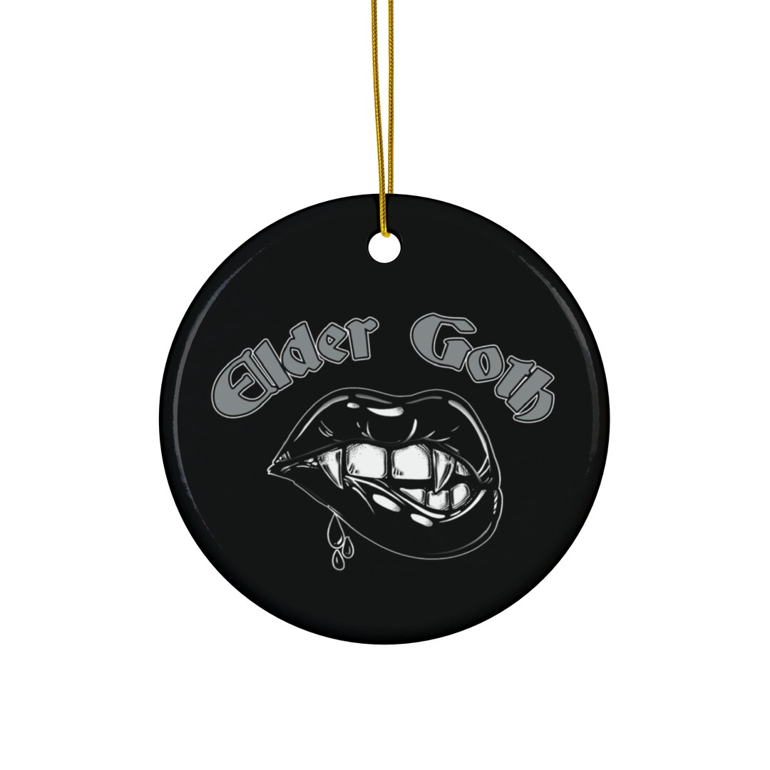 Goth-christmas Ornament, Mirror Hanger, Alt, Atheist, Occult, Emo, Punk ...