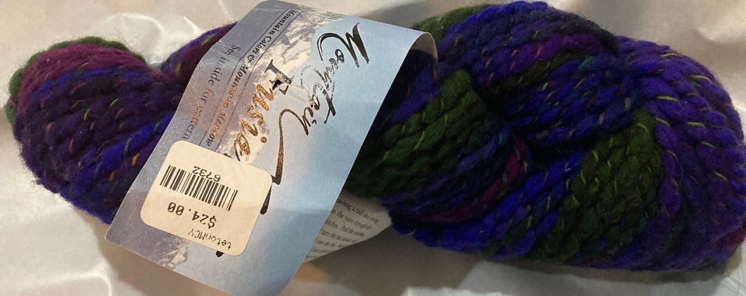Mountain Colors Fusion Yarn, Teton, 100% Merino Wool, Violet, Hand Dyed ...