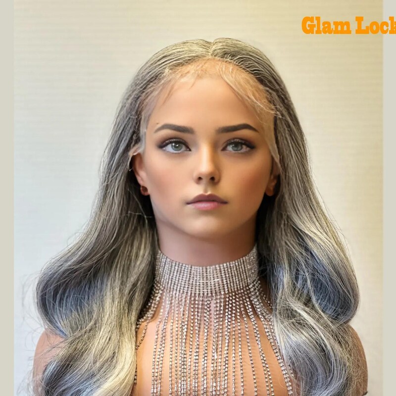 Grey Wig - Etsy