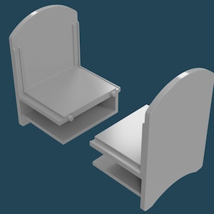 Baby Crib 1:6 Play Scale Miniature STL & OBJ 3D Print Files - Etsy