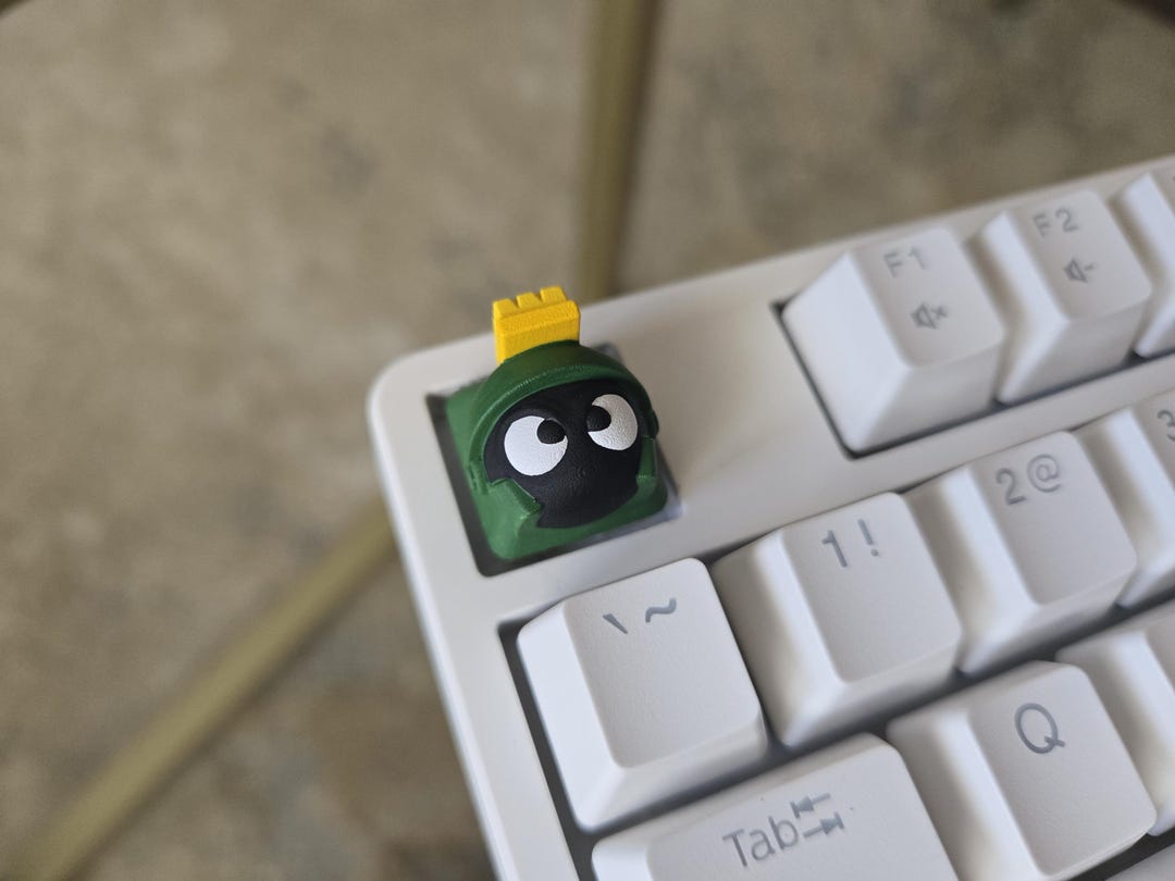 Martian Keycap - Hand Painted Resin Cherry MX Keycap - Etsy