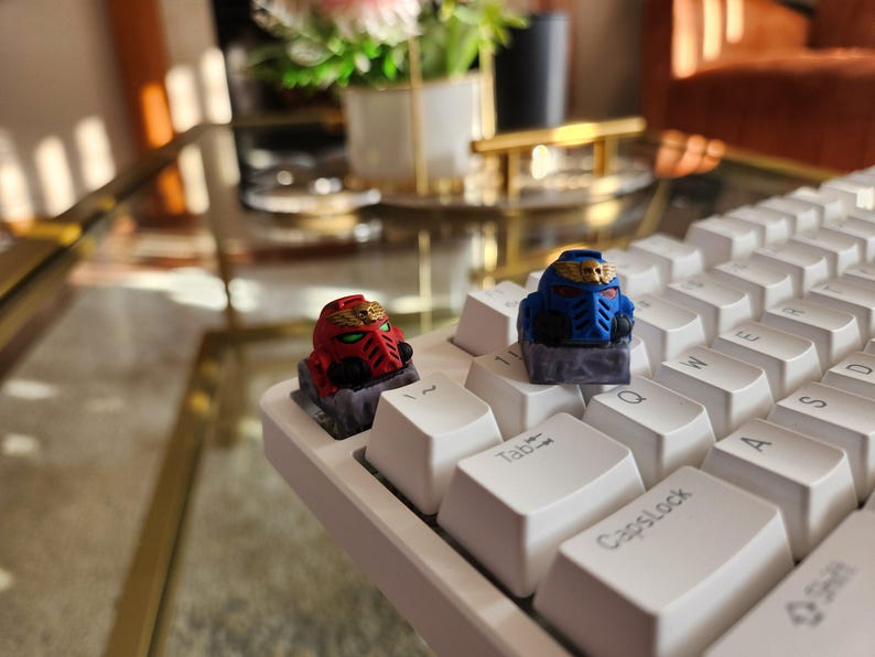 Marine Keycap - Hand Painted Cute Keycap Designs, Cherry MX - Etsy