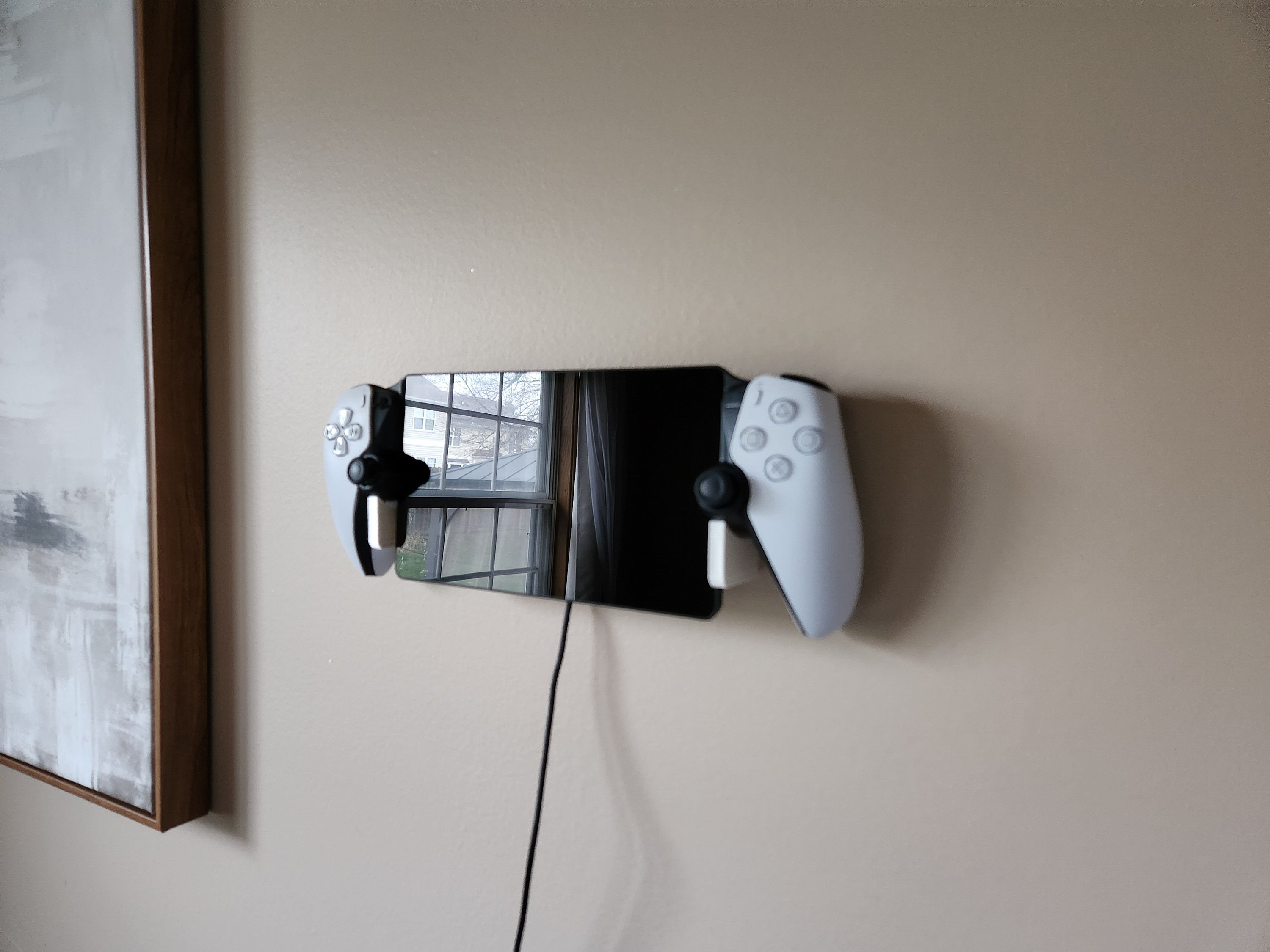 Playstation Portal Wall Mount - Secure and Sturdy, USB Holder, Mounting ...