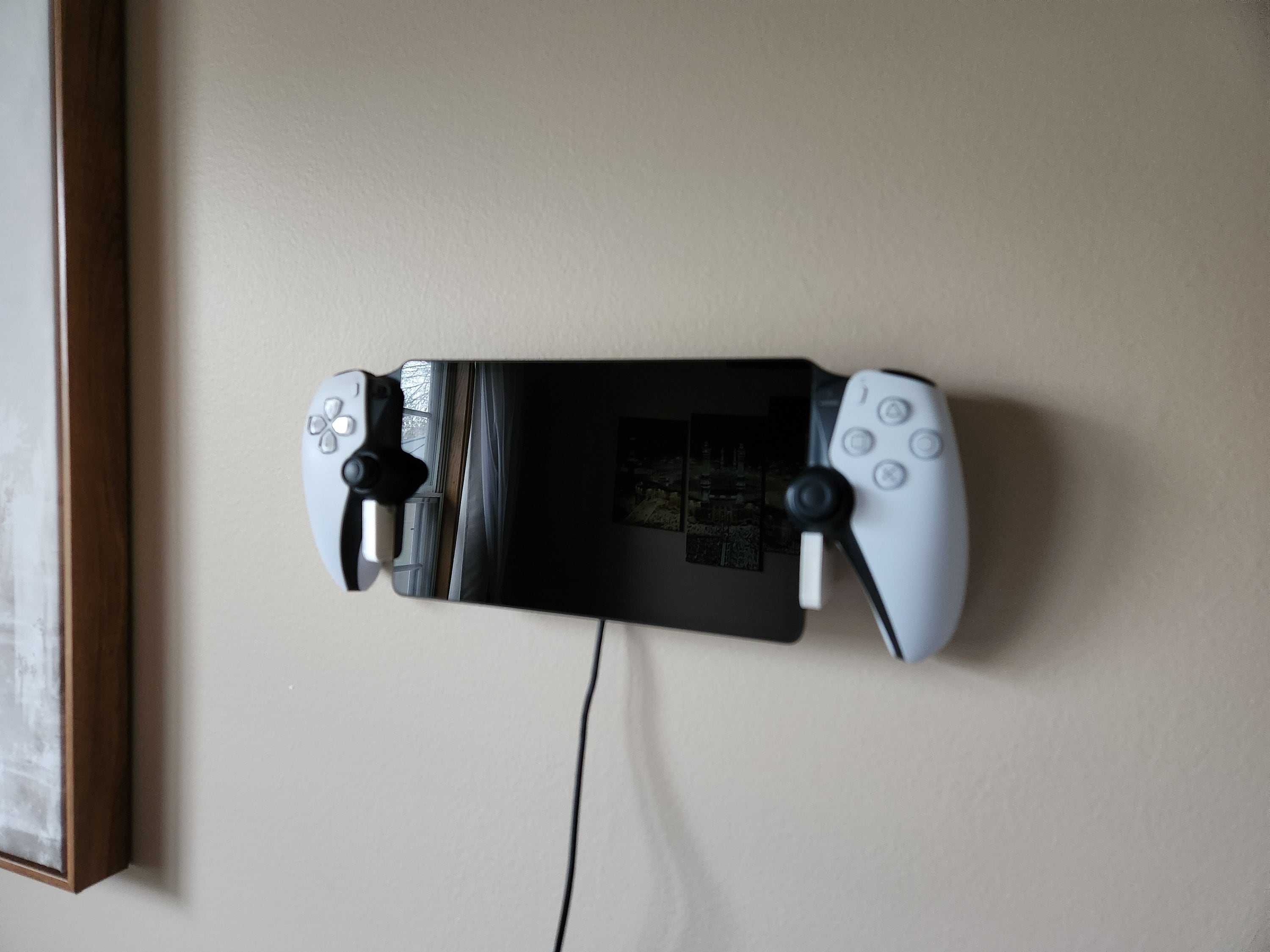 Playstation Portal Wall Mount - Secure and Sturdy, USB Holder, Mounting ...