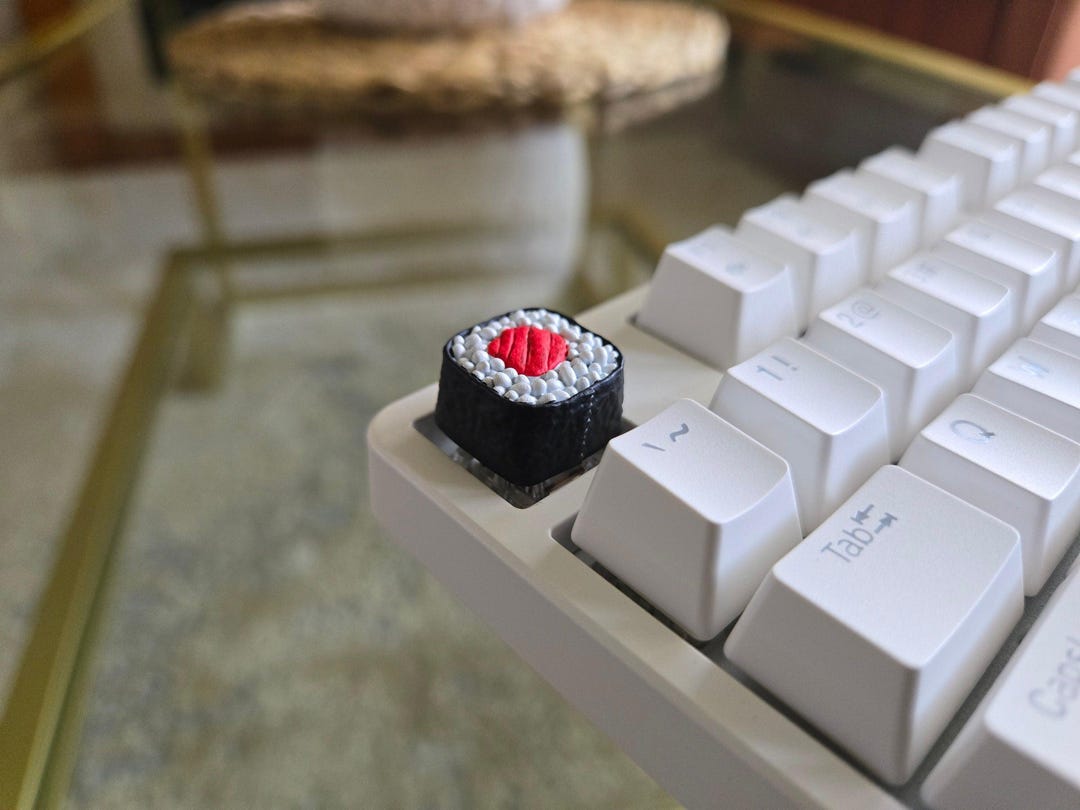 Sushi Keycap - Hand Painted Cute Keycap Designs, Cherry MX - Etsy