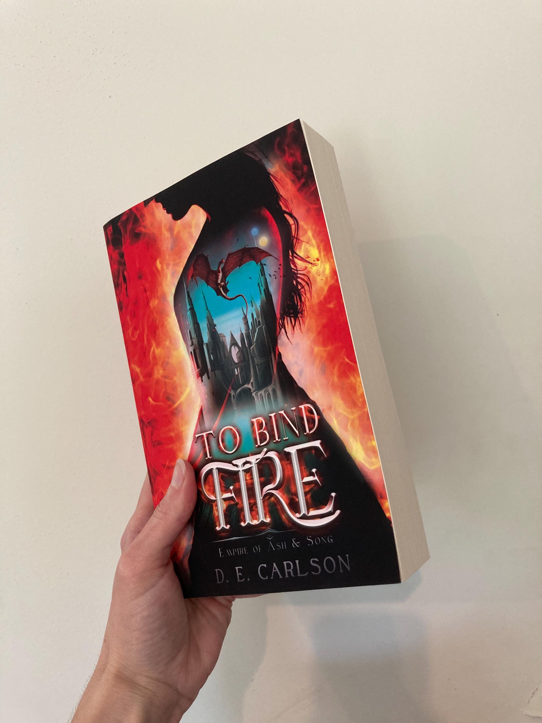 To Bind Fire (empire of Ash and Song Book 1 Signed Copy) - Etsy