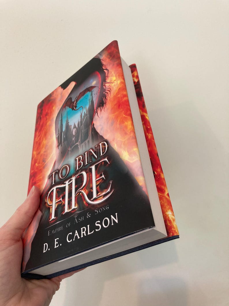 To Bind Fire (empire of Ash and Song Book 1 Signed Copy) - Etsy