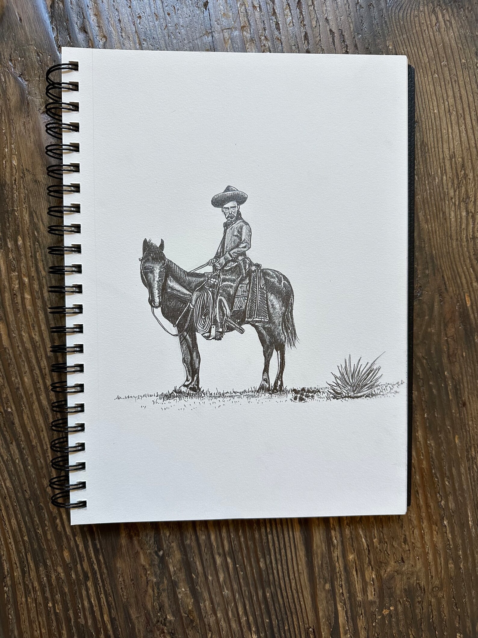 The Sh*t. Grumpy Rancher Waits for His Cattle to Catch Up. Giclée Print ...