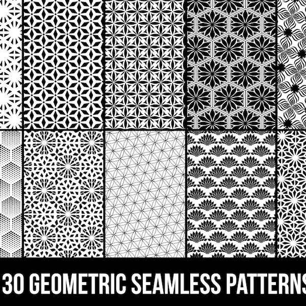 Geometric Pattern - Etsy