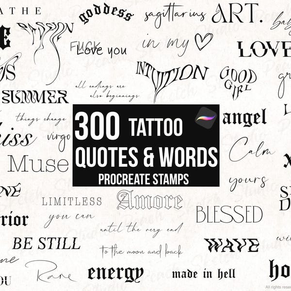 Custom Tattoo Flash Sheet - Etsy