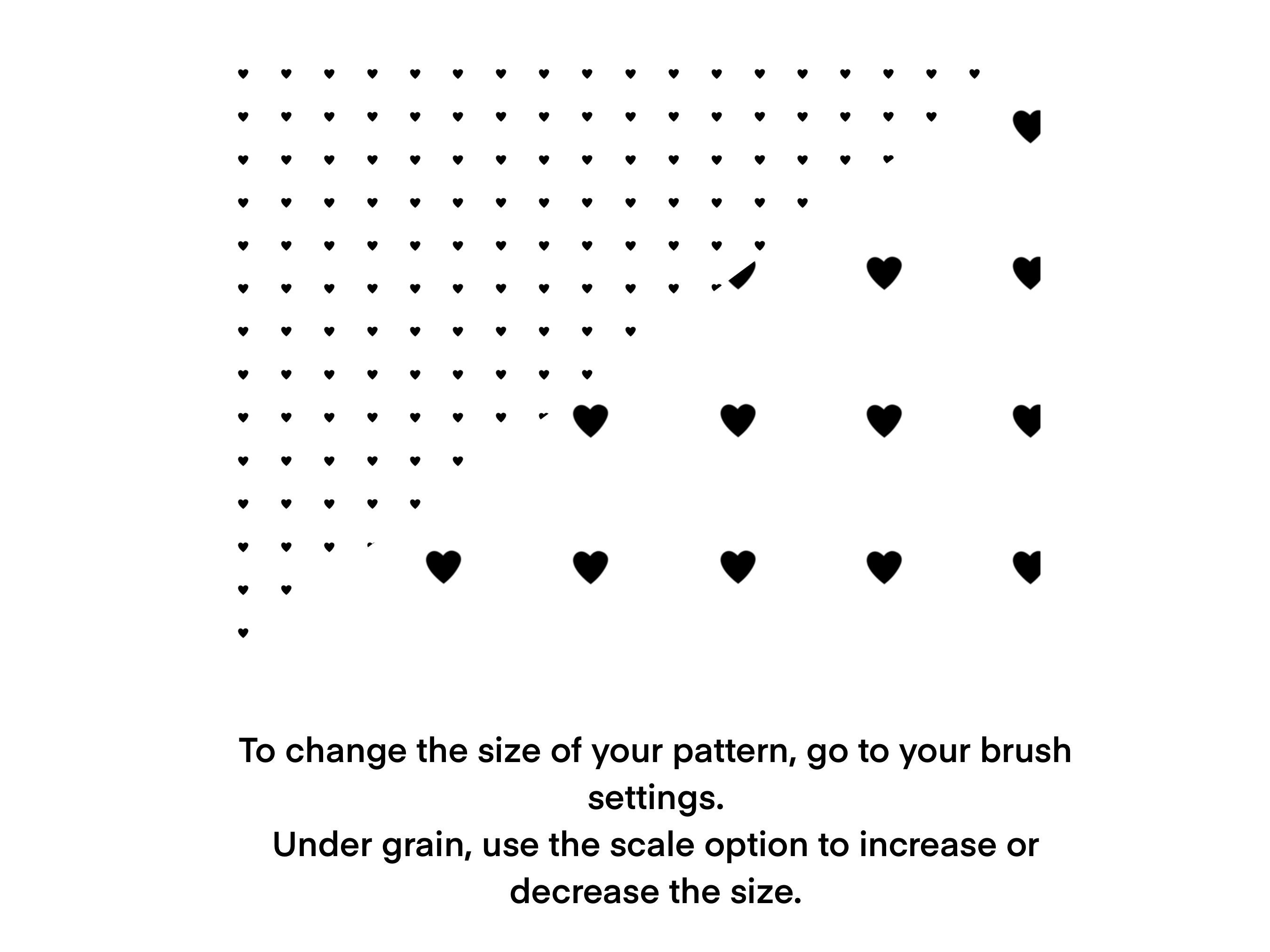 30 Basic Pattern Brushes Procreate, Pattern Brush Set, Polka Dot Floral ...