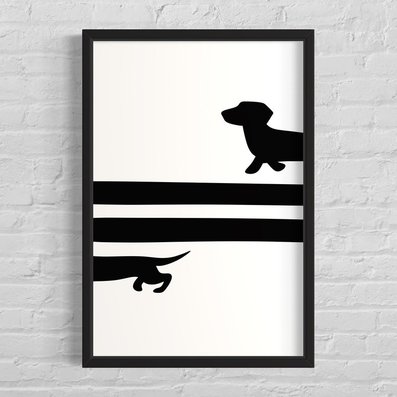 Wiener Dog Art - Etsy