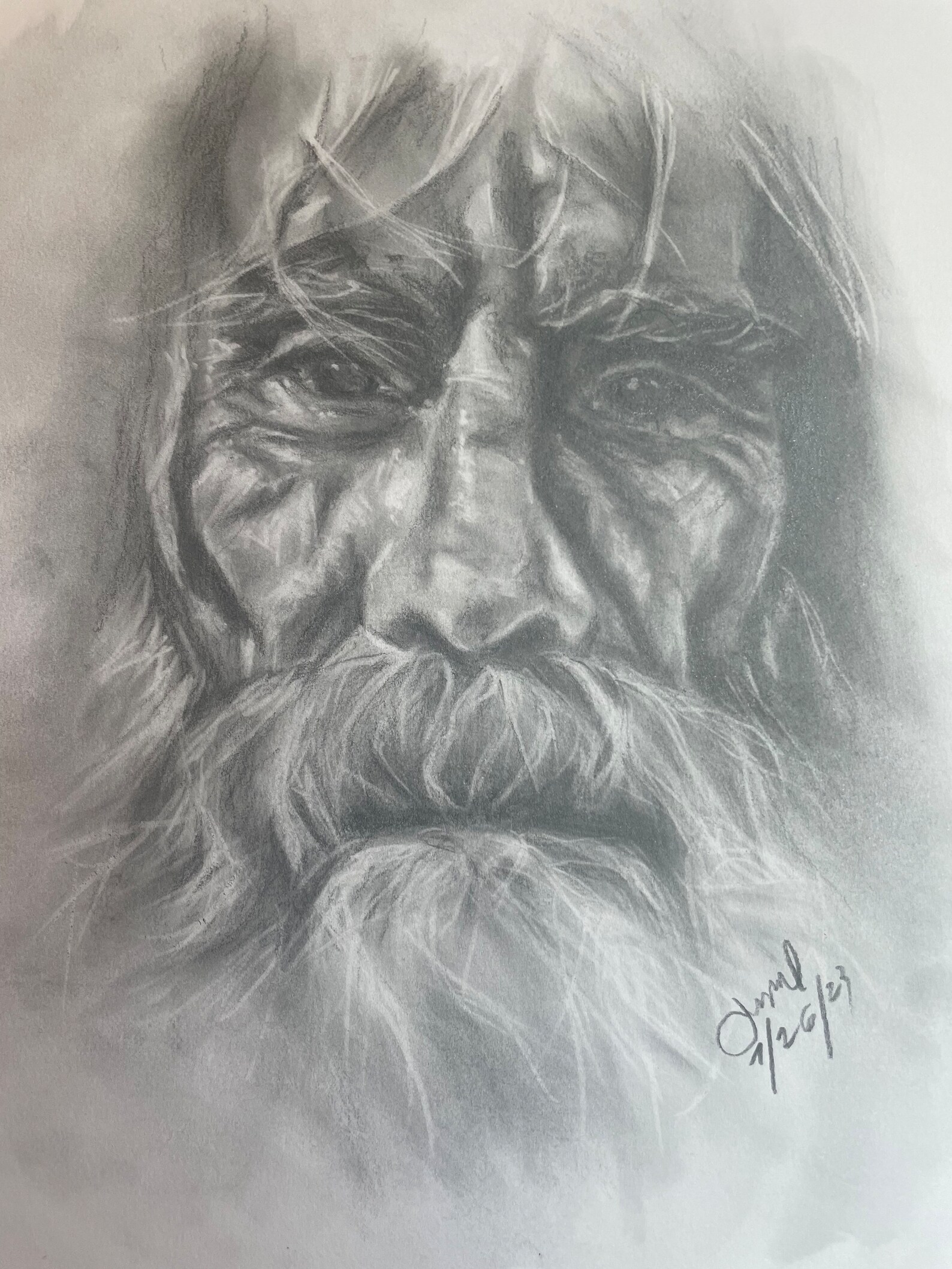 Custom Graphite Portraits - Etsy