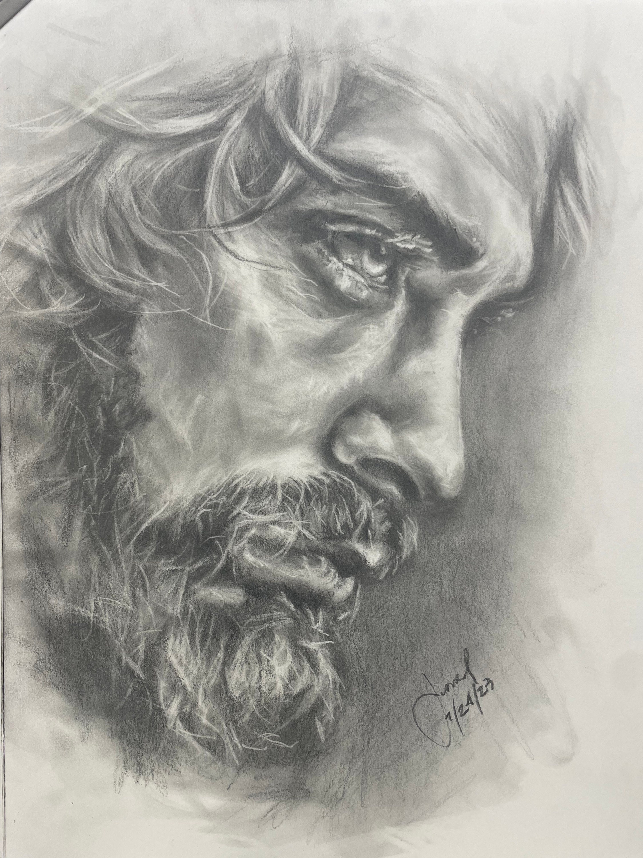 Custom Graphite Portraits - Etsy