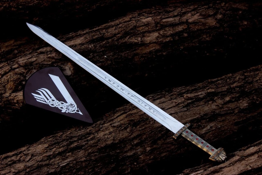 Viking Sword of King Ragnar Lothbrok, Vikings Ragnar,battle Ready ...
