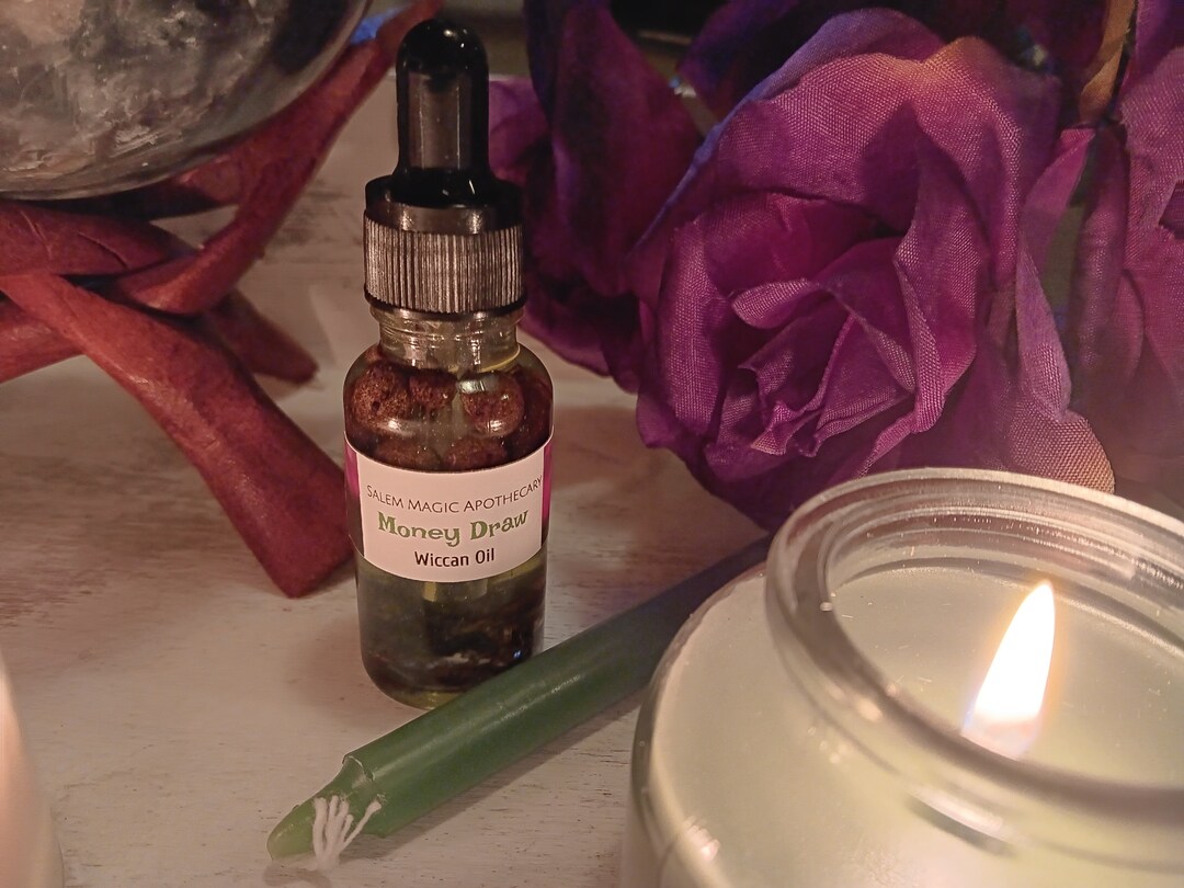 Money Draw Oil Ritual Oil Wiccan Oil Witchcraft Money Draw - Etsy