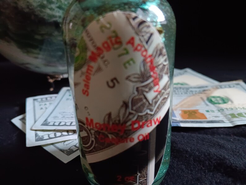Money Draw Spray, 2 Oz Glass Bottle, Money Magnet, Abundance, Wealth ...