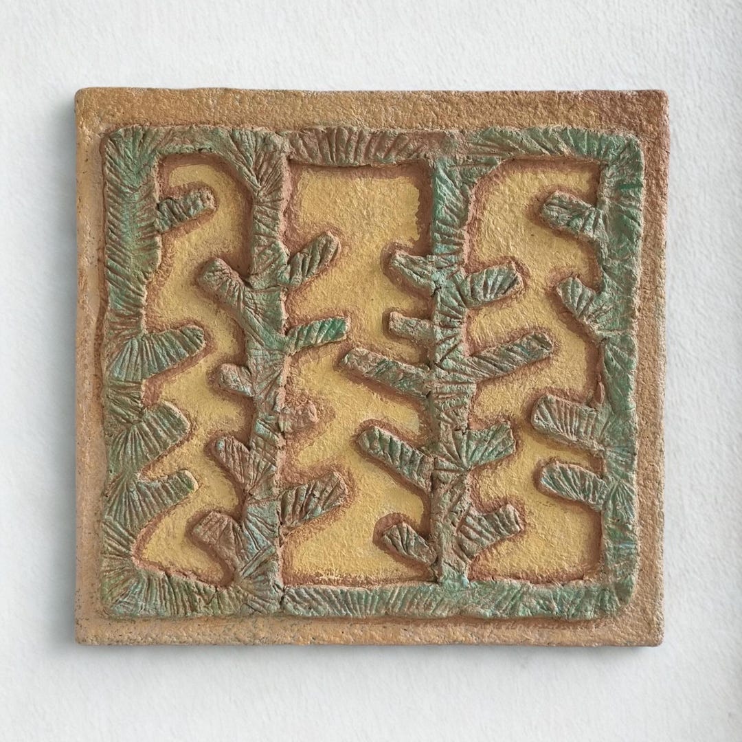 Handmade Paper Mache Wall Relief - Etsy