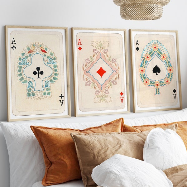 Retro Playing Cards - Etsy