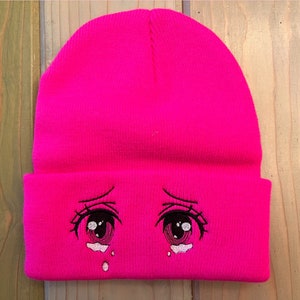 Sad Anime Eyes Embroidery Dst, Pes, Xxx, Vp3, Exp, Hus, Jef Instant ...