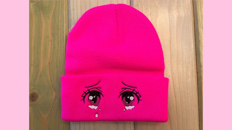 Sad Anime Eyes Embroidery Dst, Pes, Xxx, Vp3, Exp, Hus, Jef Instant ...