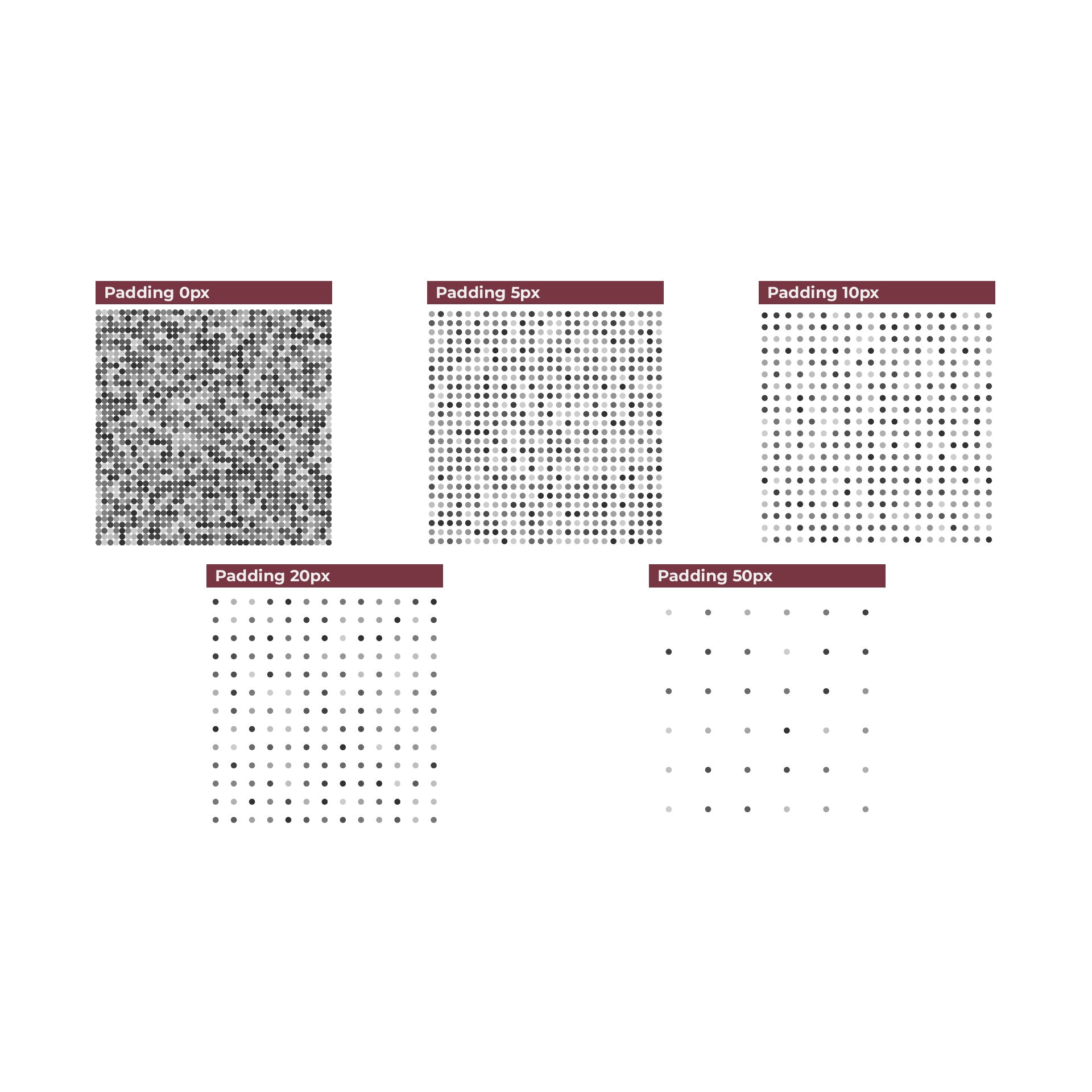 Grayscale Circles 10px Grid - Etsy