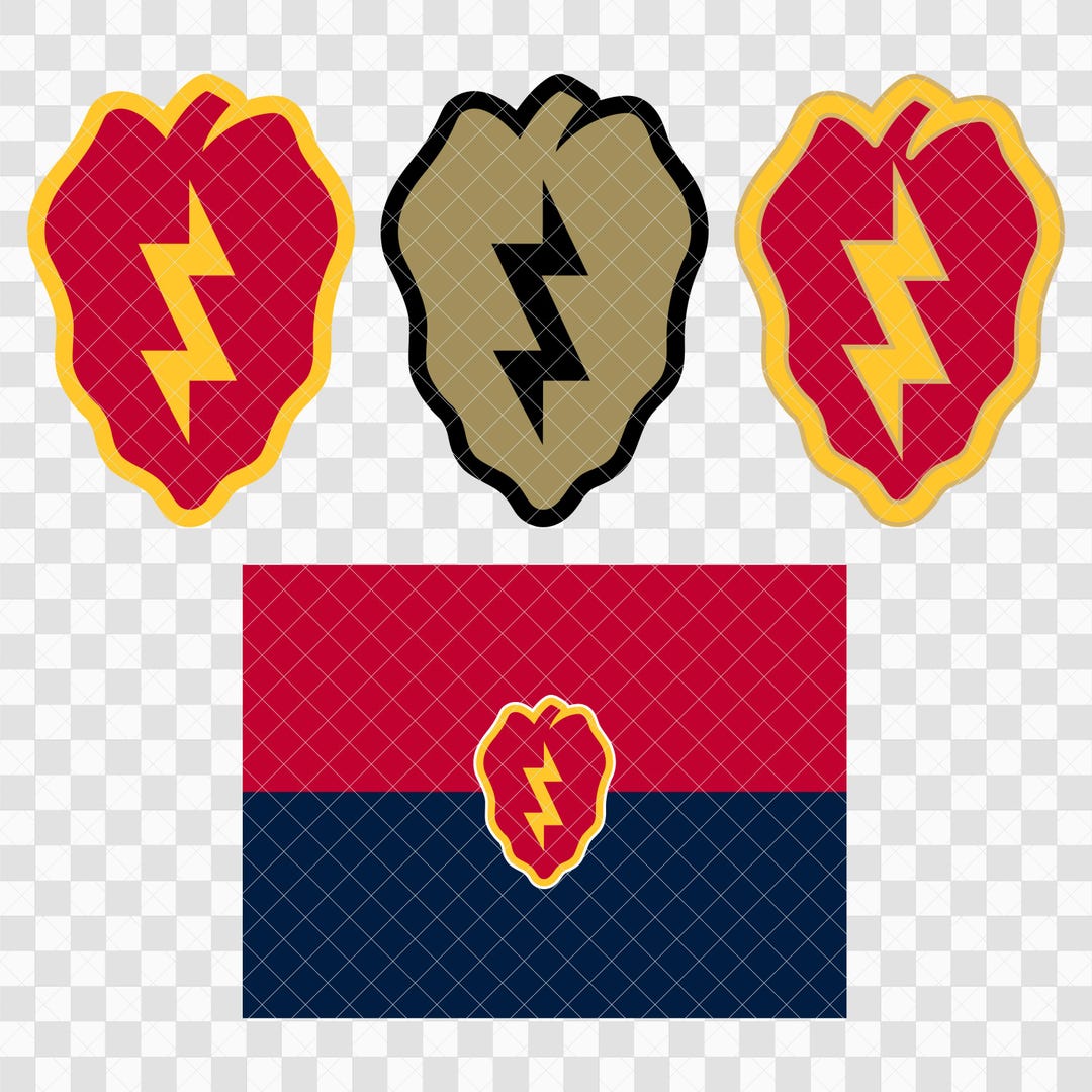25th Infantry Division PNG Collection - Etsy