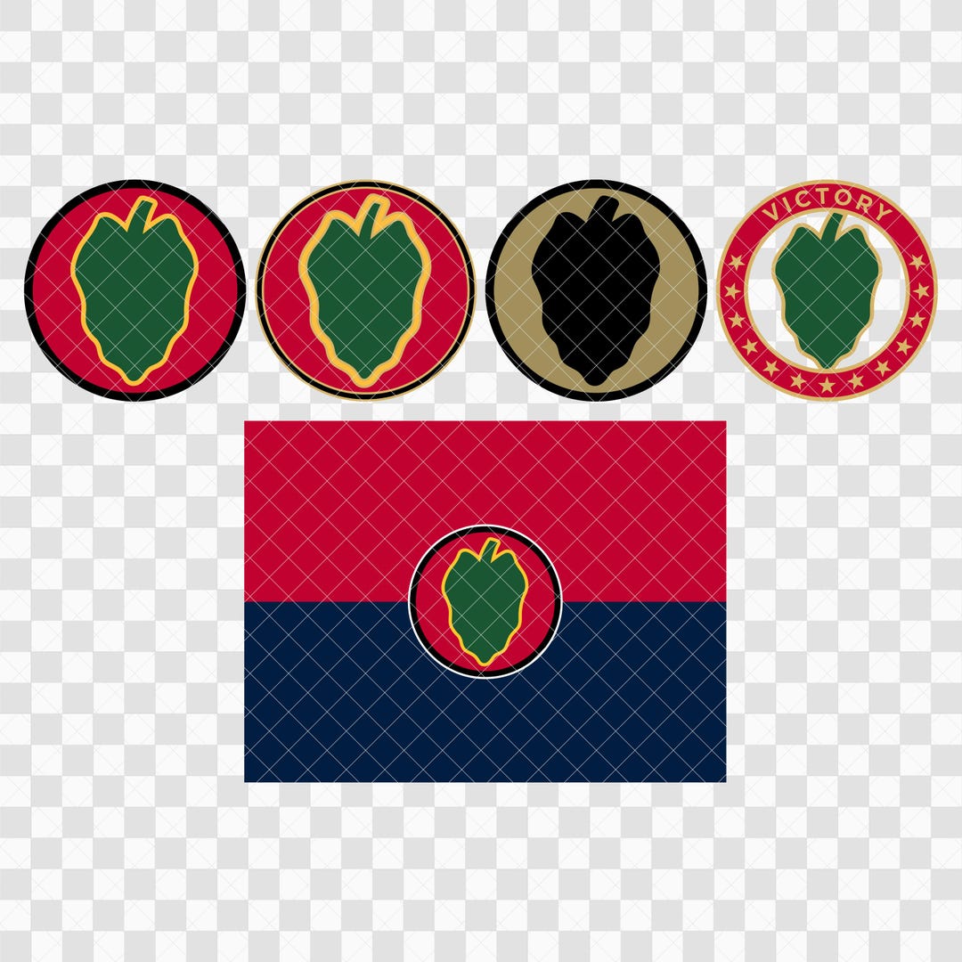 24th Infantry Division PNG Collection - Etsy
