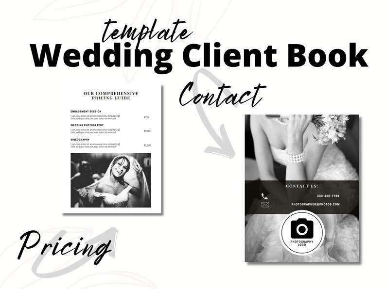 Wedding Client Workbook Get to Know Photographer Guide Photography ...