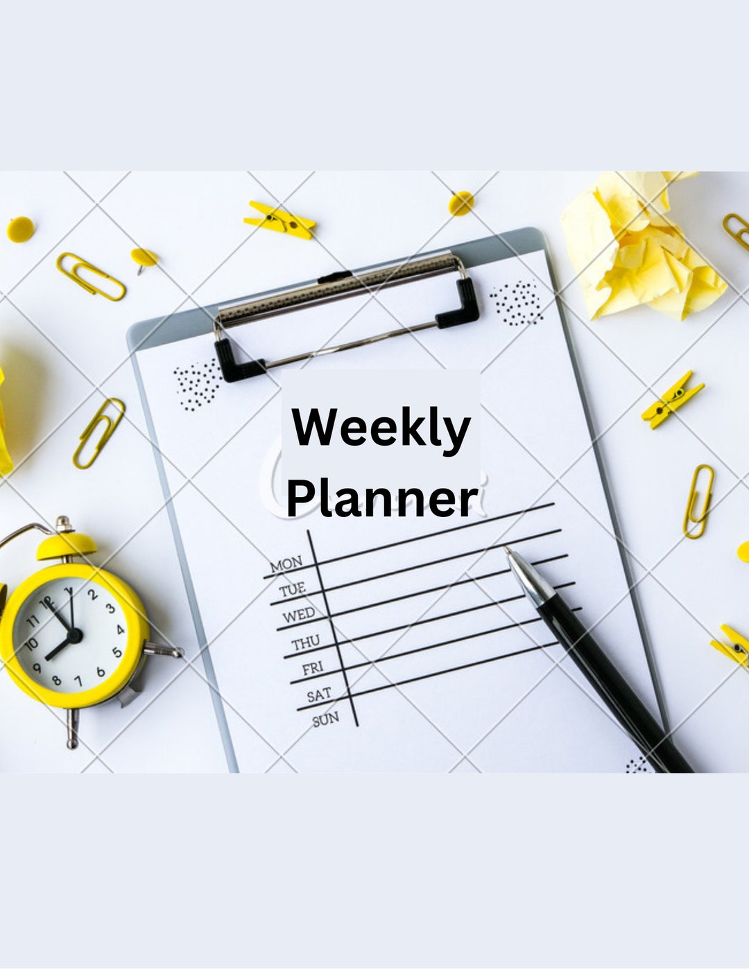 Weekly Planner: Plan, Organize & Conquer Your Week - Etsy