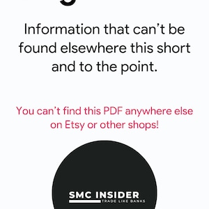 Smart Money Trading Cheat Sheet | Double Your Winrate | Printable PDF ...