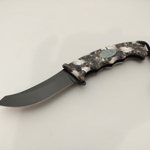 Knife Trailing Point Blade, Hunting Knife, Survival Pocket Knife ...