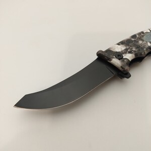 Knife Trailing Point Blade, Hunting Knife, Survival Pocket Knife ...