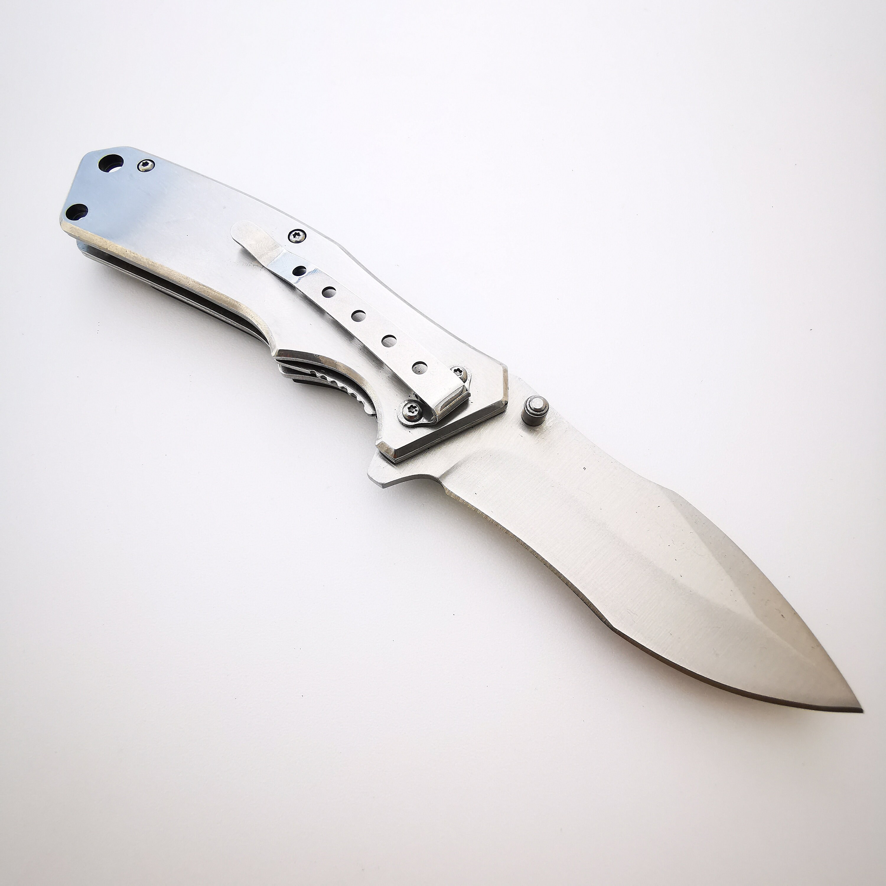 Knife Spring Assisted, Folding Knife . Survival Knife, Camping Pocket ...