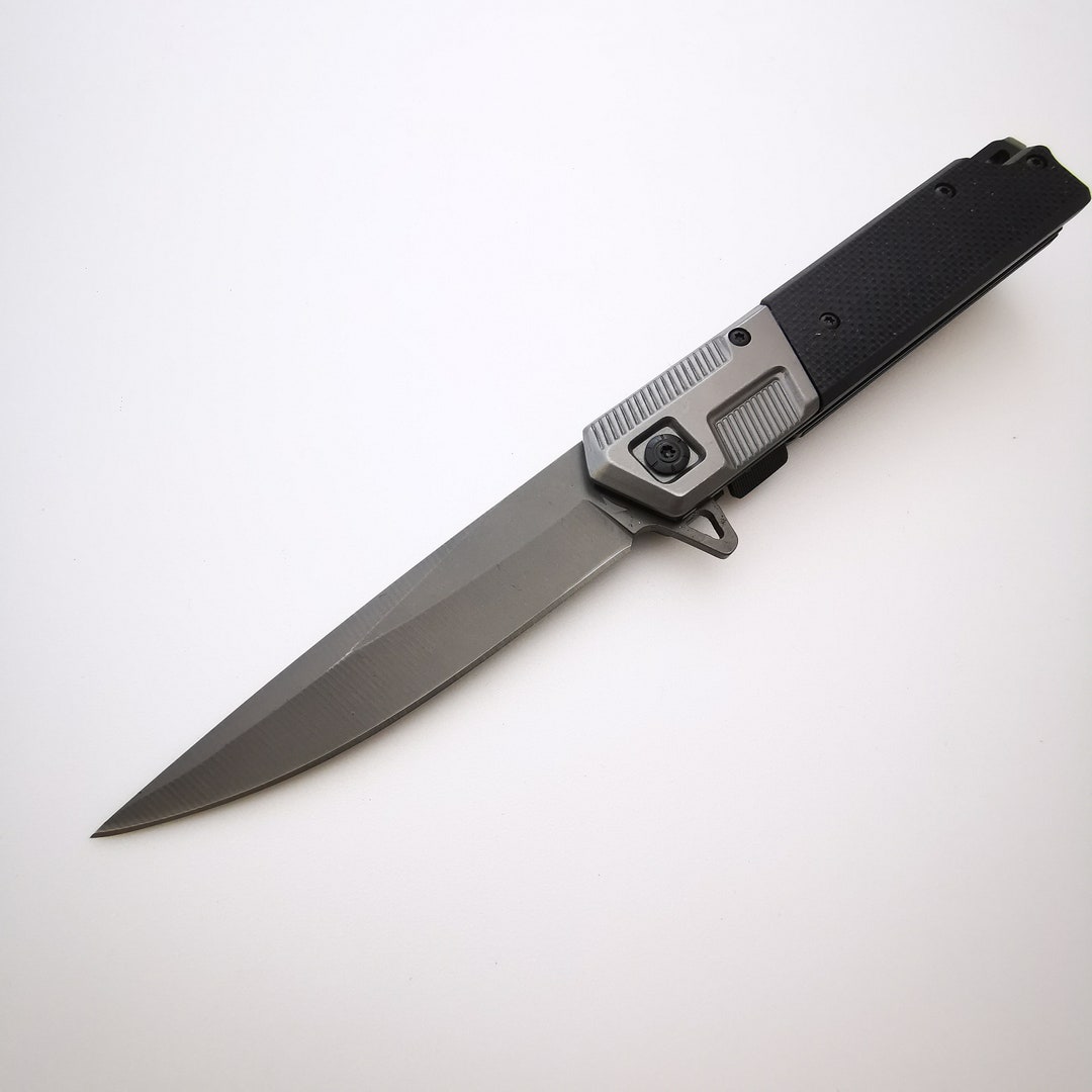 Knife Spring Assisted, Folding Knife. Survival Knife, Camping Pocket ...