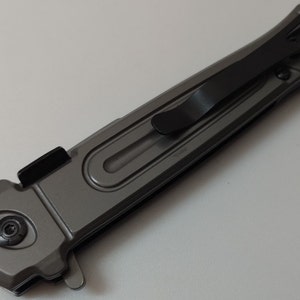 Spring Assisted Open Folding Knife. Stiletto Blade Pocket Knife. - Etsy